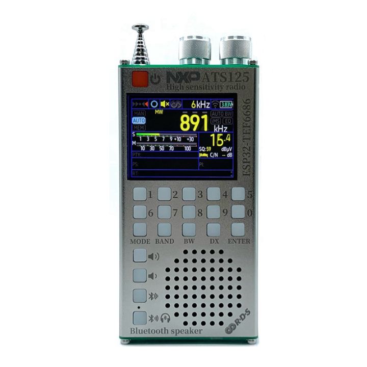 Dual-Mode Bluetooth Stereo ESP32 Radio Receiver FM/SW/MW/LW with NXP ...