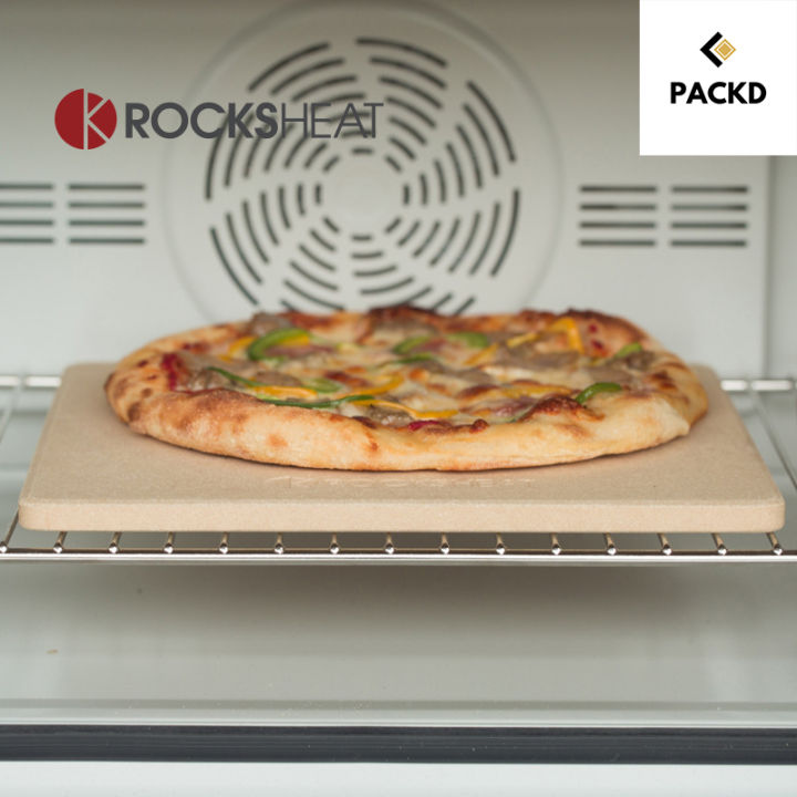 Pizza Stone Cordierite Pizza Slate Bread Sourdough Oven Grill Rocksheat ...