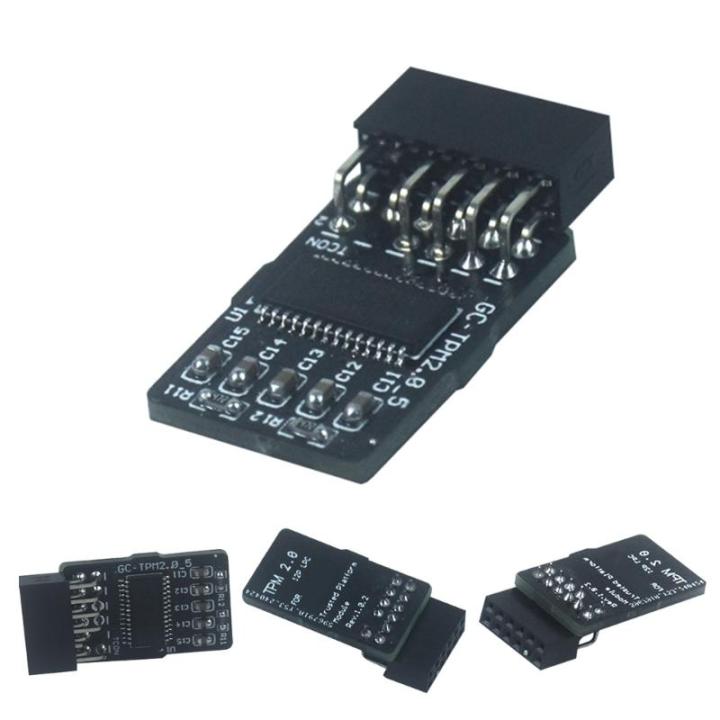 TPM 2.0 Encryption Security Module LPC 12Pin TPM2.0 Remote Security ...