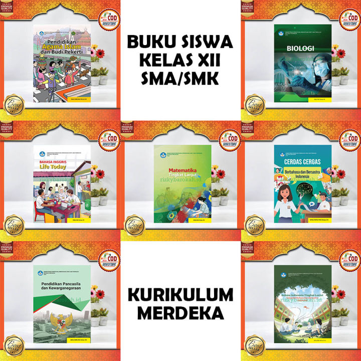 Buku Pelajaran Siswa SMA SMK Kelas Kls 12 XII Kurikulum Merdeka ...