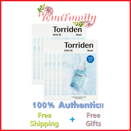 [TORRIDEN] Dive In Low Molecular Hyaluronic Acid Facial Mask Pack ...