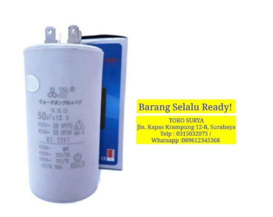 KAPASITOR COLOK 25 MIKRO 25 UF -450V - CAPASITOR - JP | Lazada Indonesia