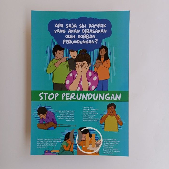 Poster Stop Perundungan - Poster Sekolah - Poster Bullying | Lazada ...