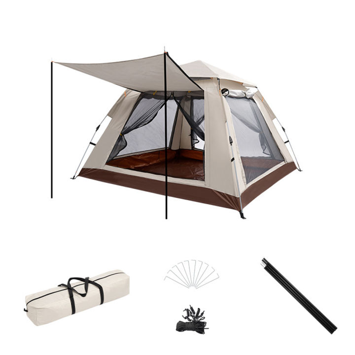 Outdoor Self-driving Travel Camping Tent Automatic Quick-opening Tent ...