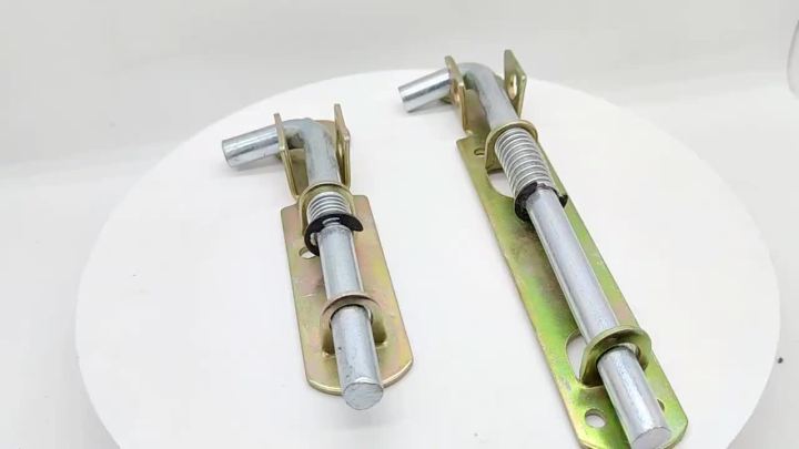 Spring Latch Galvanized Mechanical Bolt Steam Freight Car Gate Iron ...