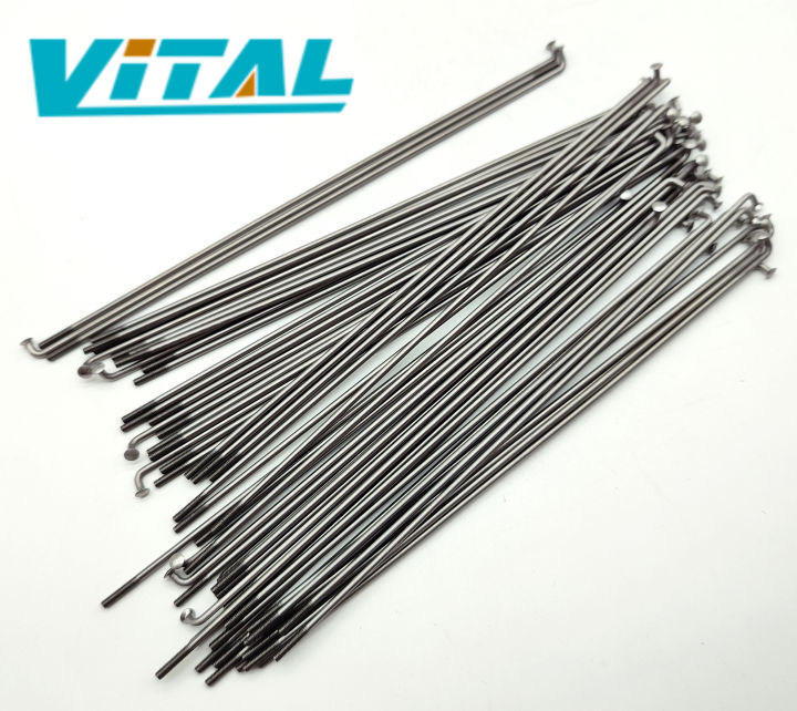 1pc/20pcs GR5 Titanium Alloy Spoke ultra-light 174mm/178mm/184mm length ...