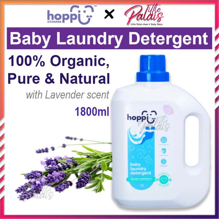 HOPPI Organic Baby Laundry Detergent 1.8L Lavender | Lazada