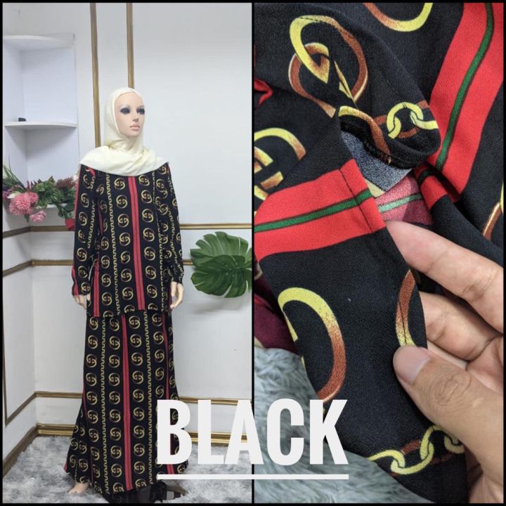 Baju Kurung Modern Printed Bercorak Murah Baju Kurung Clearance Stock ...