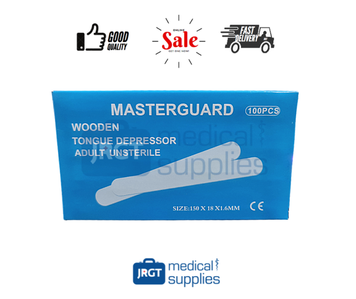 Masterguard Tongue Depressor Non-Sterile (1 Box - 100pcs) | Lazada