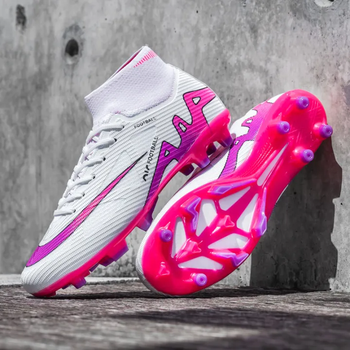 Fg/tf รองเท้าฟุตบอลสังคมของผู้ชาย, รองเท้าฟุตบอลรองเท้าฟุตซอลกลางแจ้ง ...