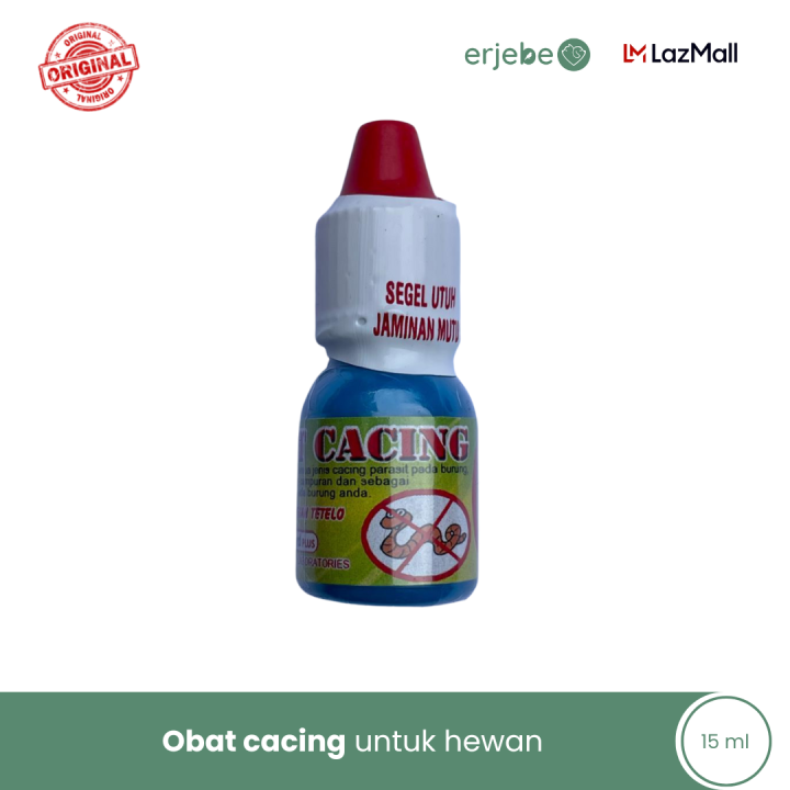 ERJEBE Obat Cacing Birdplus Obat Cacing Burung Obat Parasit Burung Obat ...