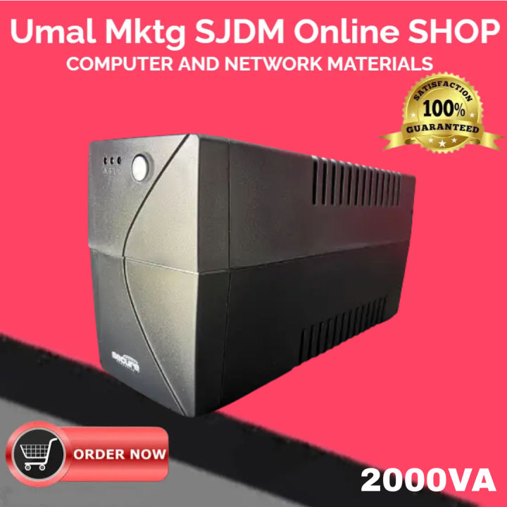 SECURE UPS 2000VA/1400Watts Uninterruptible Power Supply | Lazada PH SECURE UPS 2000VA/1400Watts Uninterruptible Power Supply | Lazada PH