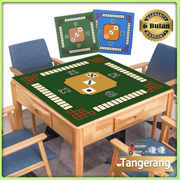 Tikar Mahjong Karpet Mahjong Maciok Carpet Majiang Alas Meja Mahyong ...