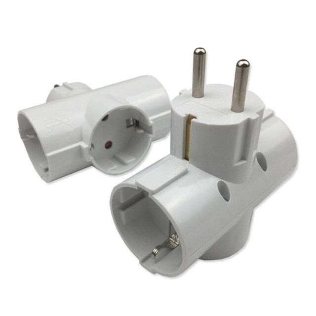 Home Eu Standard One Way Three Conversion Socket Smart Plug Controller ...