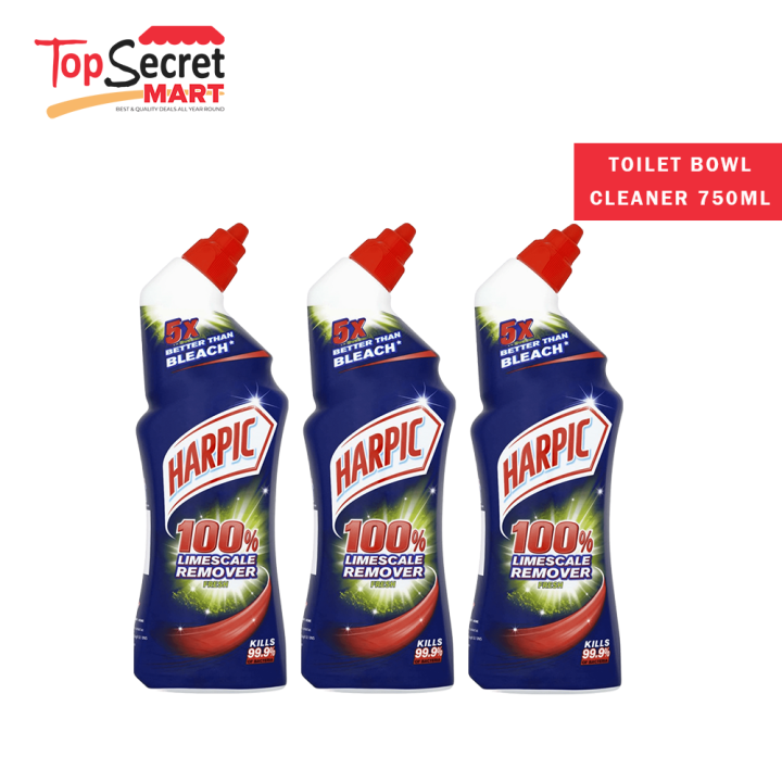 [Bundle 3pc/6pcs] Harpic 100% Limescale Remover Fresh 750ml | Lazada Singapore