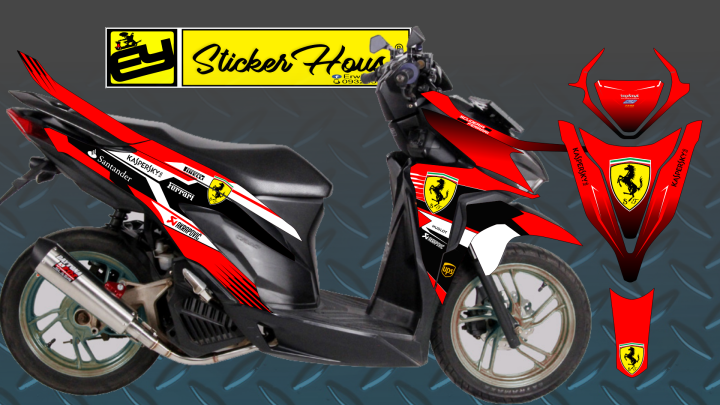 Honda CLICK version2 Decals Laminated | Lazada PH