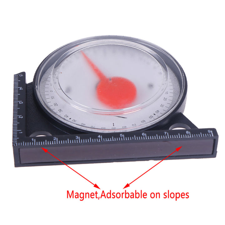 WonderfulBuyinge Magnetic slope inclinometer angle slope protractor ...