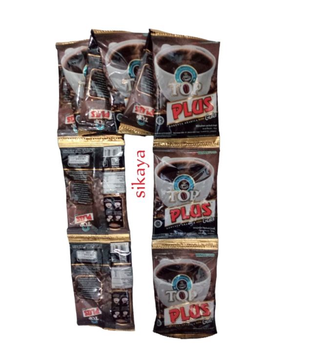 Kopi Top Plus Gula Isi 10 Sachet | Lazada Indonesia