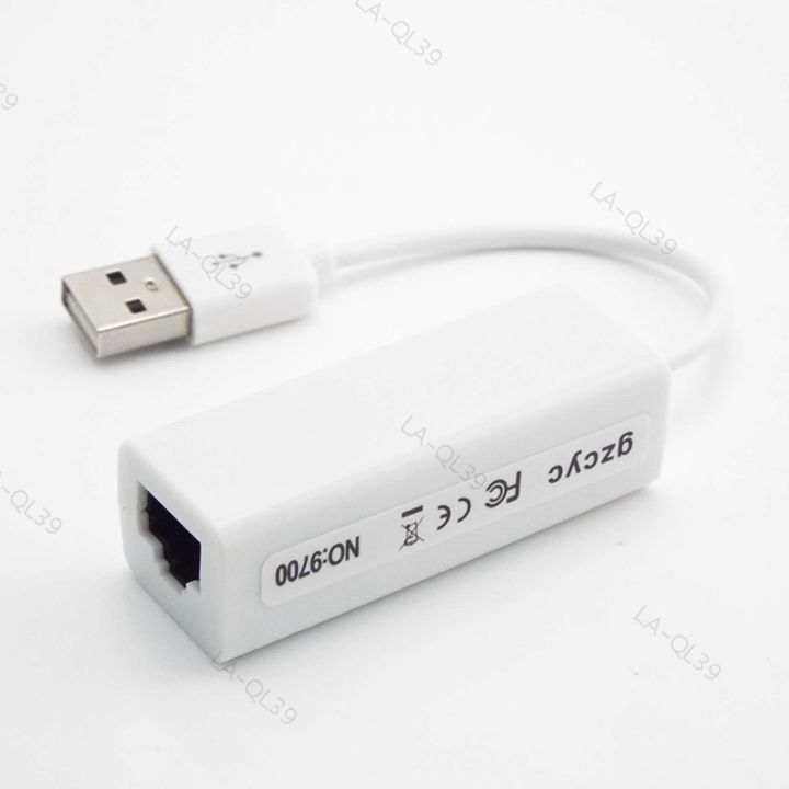 QL39LA USB 2.0 Ethernet Adapter USB to Ethernet Lan RJ45 Network Card ...