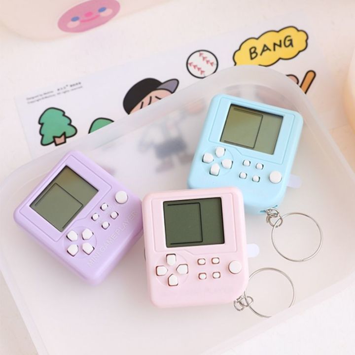 Classic Mini Game Machine Pocket Keychain Portable Retro Nostalgic Game ...