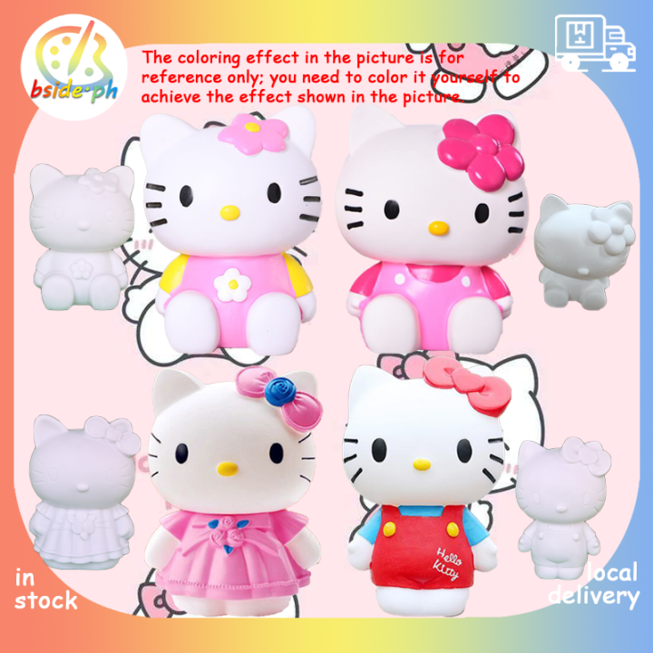 bside.ph DIY coloration A variety of styles Hello Kitty piggy bank Drop ...