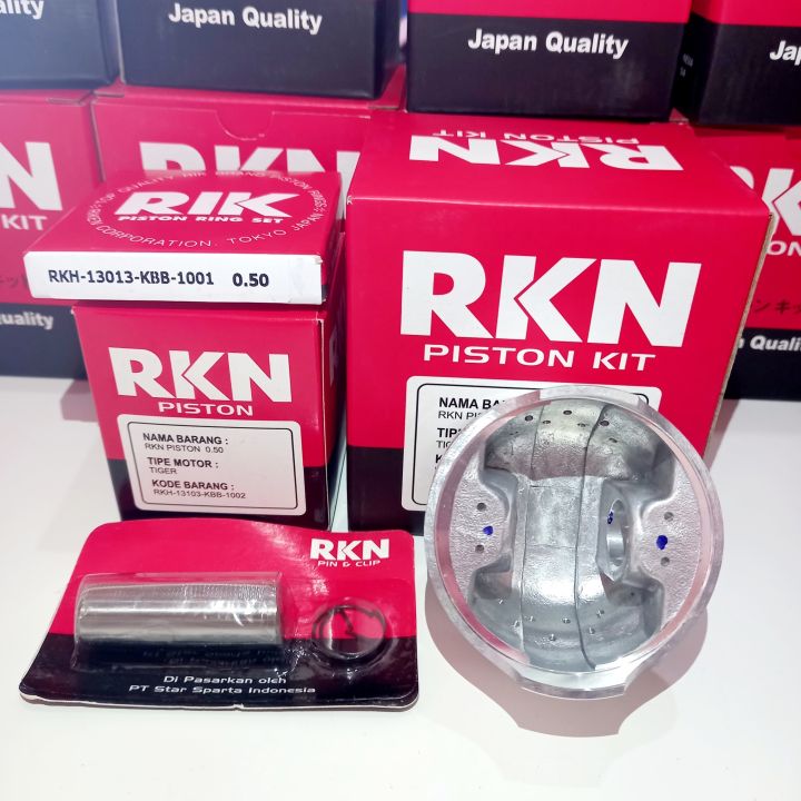 PISTON KIT TIGER RIKEN SEHER TIGER RKN | Lazada Indonesia