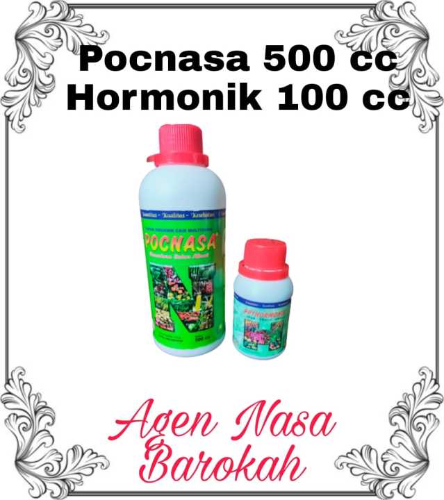 PUPUK ORGANIK NASA 1 PAKET POC NASA 500CC & HORMONIK NASA 100CC - PUPUK ...