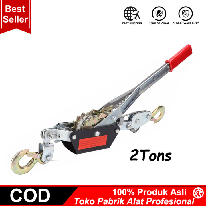 Hand Puller Rachet Tracker / Hand Takel - Kapasitas 2 ton 4ton- Katrol ...