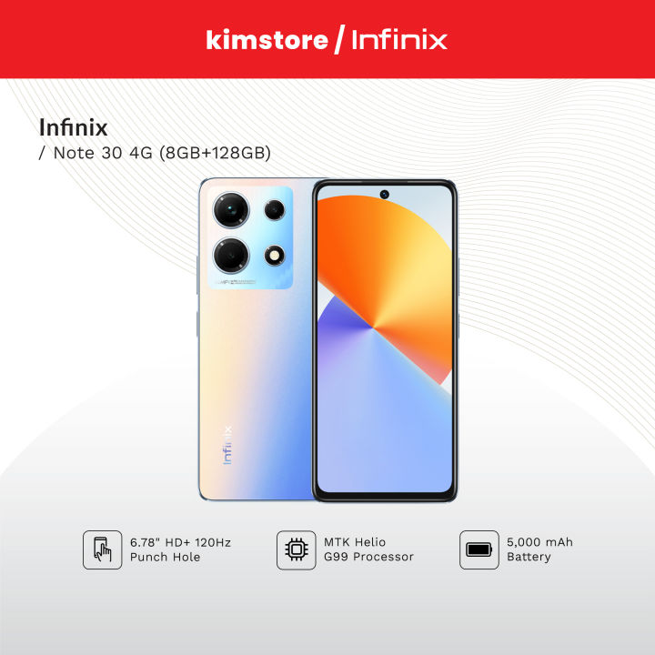 Infinix Note 30 4G 128GB | 256GB | Lazada PH