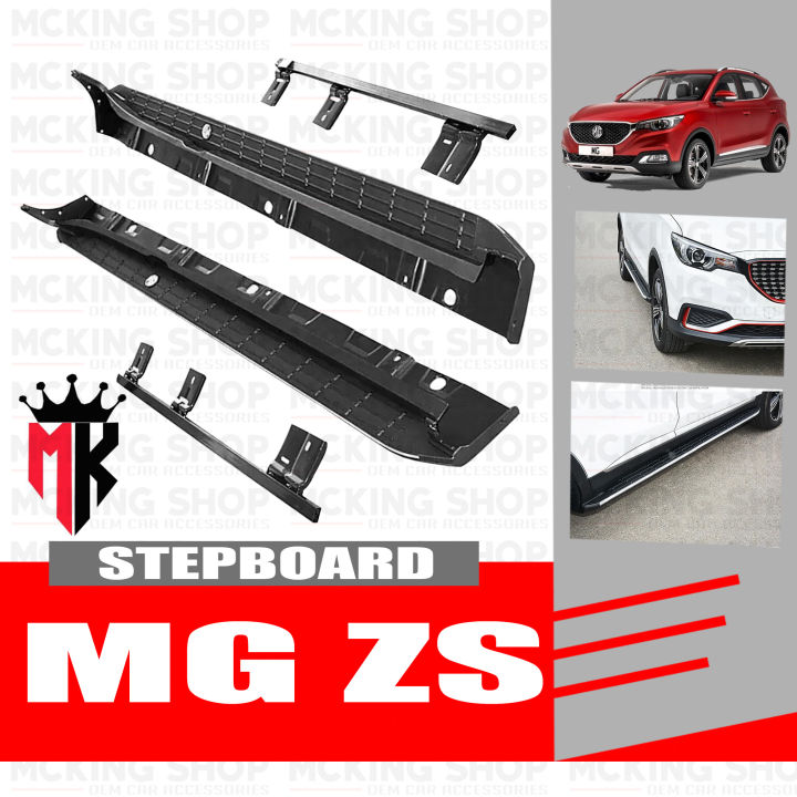 MG ZS Stepboard / Step board All Black | Lazada PH