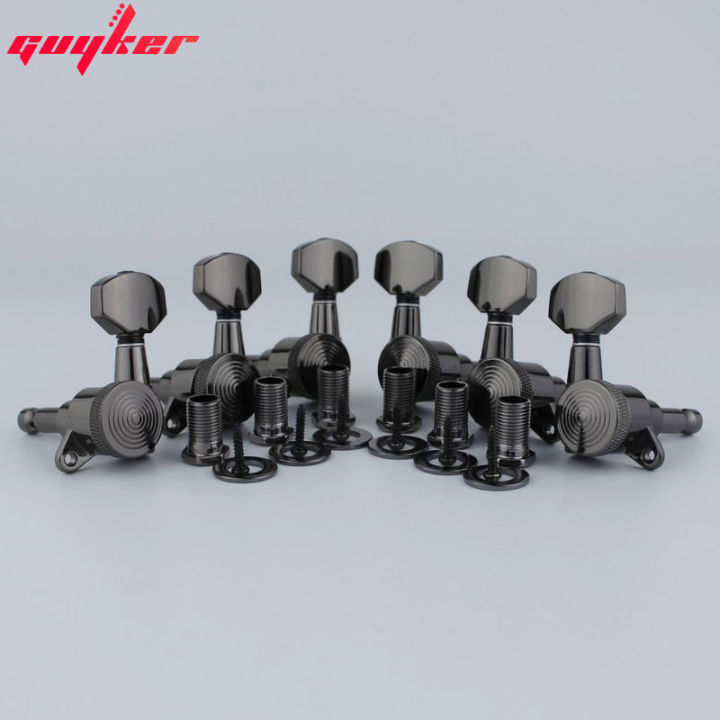 Lock Smoke color Guitar Tuners Guitar machine head 07SP Lock Black ...