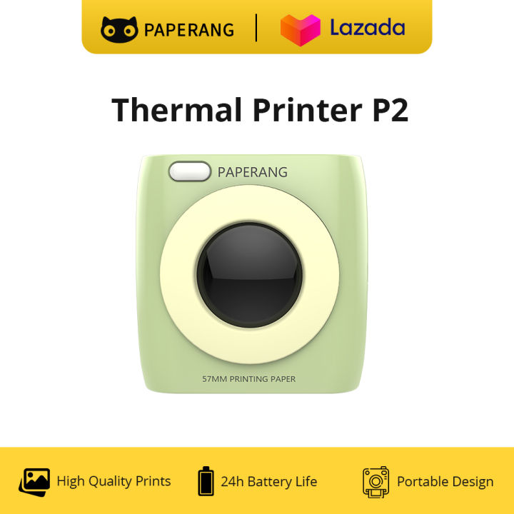 Paperang P2 Portable Photo Printer with Free Roll of Paper | Lazada PH