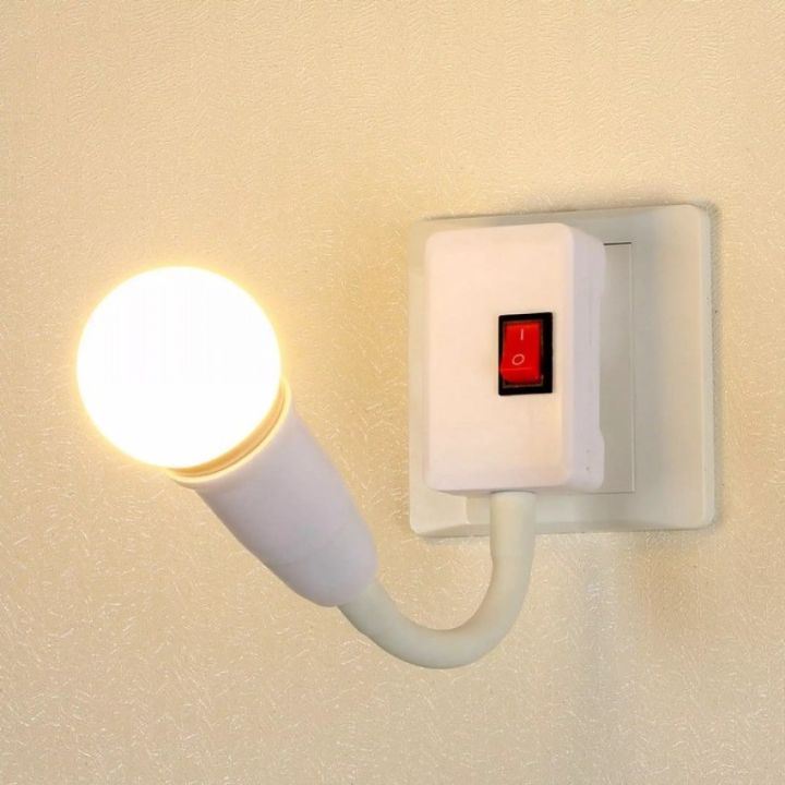 YESPERY 3LED In-line Rotating Lamp Holder Lamp Socket Large Screw Lamp ...