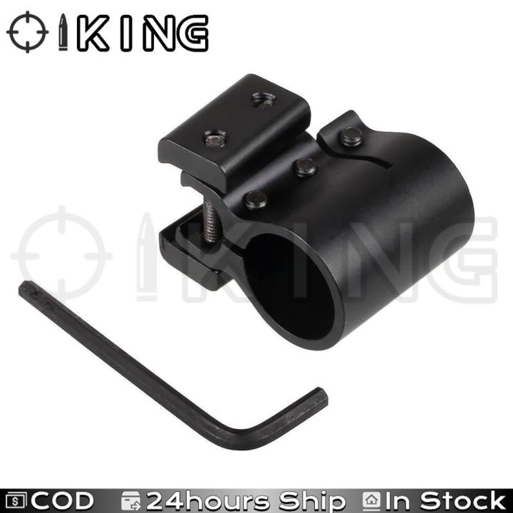 Oiking 20mm Tactical Flashlight Clip QD Guide Rail Clip Lights Laser Ri ...