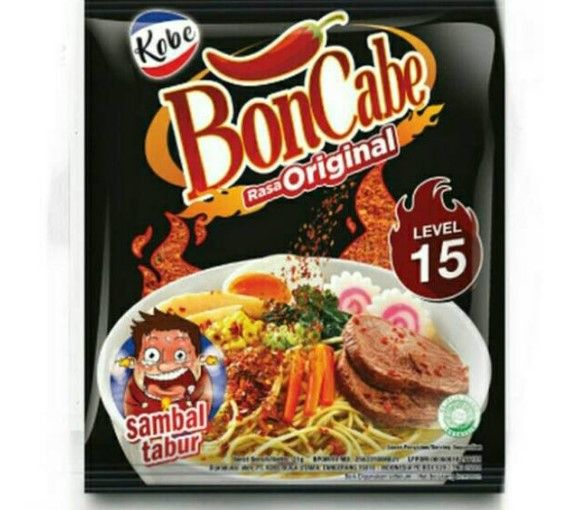 Bon Cabe Level 15 per sachet 6g Indonesia Spicy Chili Flakes Condiments ...