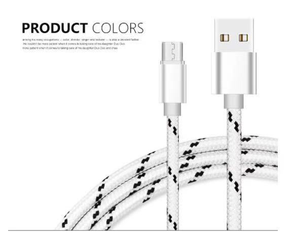 Fast Charging Micro USB Cable Chord for Android | Lazada PH