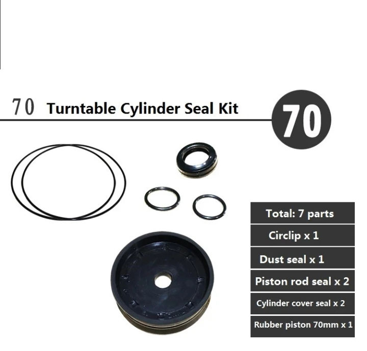Tire Changer Machine Turntable Work Table Cylinder Piston Seal Gasket ...