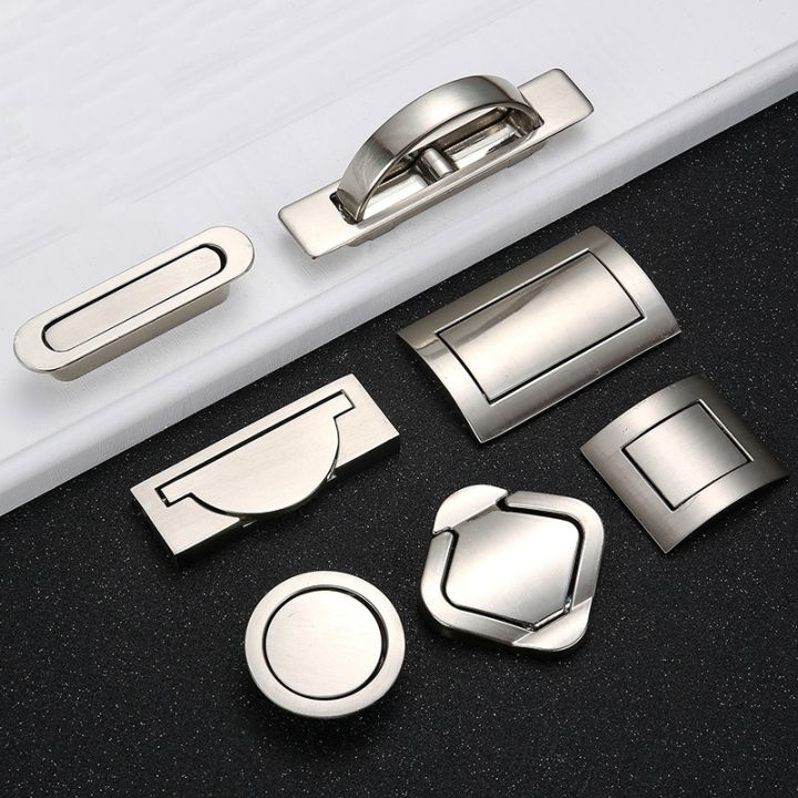 Tatami Hidden Door Handles Zinc Alloy Recessed Flush Pull Cover Floor ...