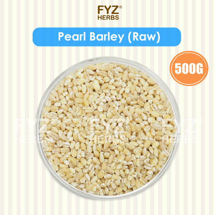FYZ Herbs Pearl Barley Barli 500g [Value Pack] 珍珠薏米/洋薏米袋装 500g | Lazada