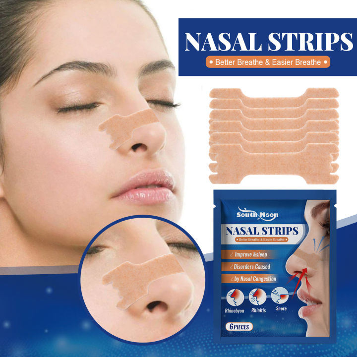 South Moon Stop Snoring Strips Ventilation Nose Patch Nasal Strips ...