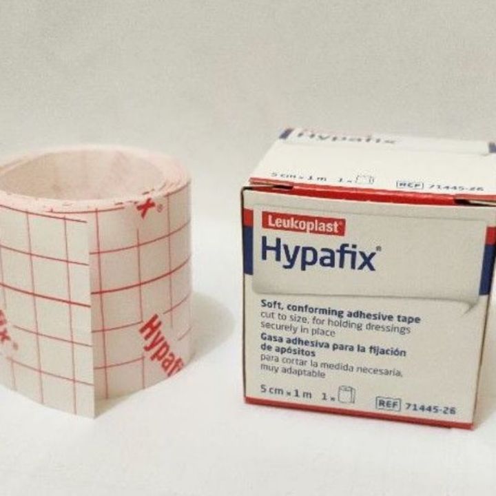 HYPAFIX leukoplast 5 cm X 1 m . PLESTER LUKA PUTIH 5cm X 1m | Lazada Indonesia