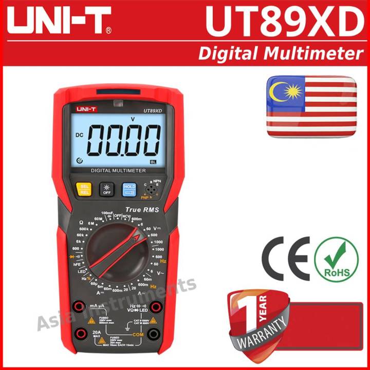 Uni-T UT89XD UT89X Digital Multimeter | Lazada
