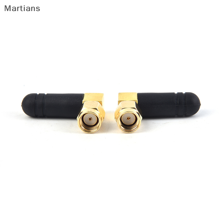 Martians 2PCS Mini Rubber 3dBi 2.4ghz WIFI Antenna SMA Male Router ...