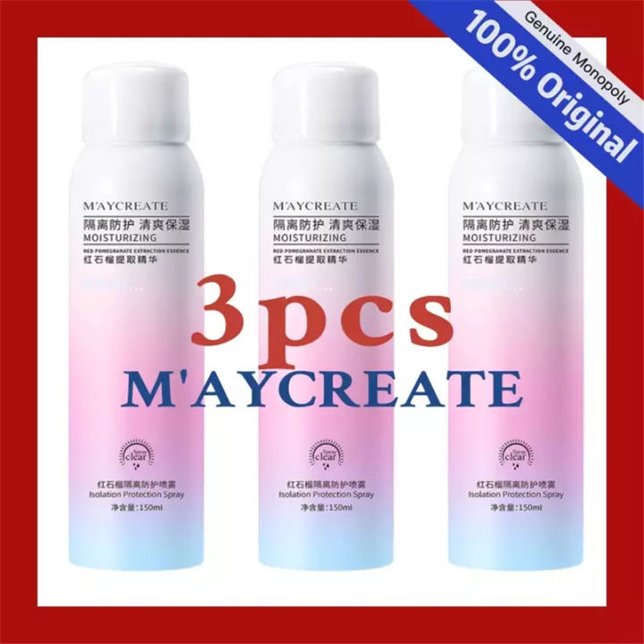 【Buy 1 Take 2=3PCS】Maycreate Whitening Sunscreen Spray 3PCS Original ...