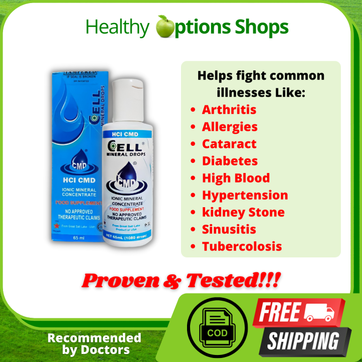 🔥🔥CMD Cell Mineral Drops Original the Safest Ionic Mineral Food ...