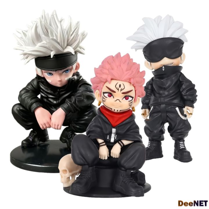 Gojo Satoru Ryomen Sukuna Q version Jujutsu Kaisen Action Figure PVC ...