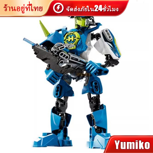 บล็อกตัวต่อ Hero Factory Robot ของเล่นโมเดลหุ่นยนต์ ซูเปอร์นักรบประกอบ ...