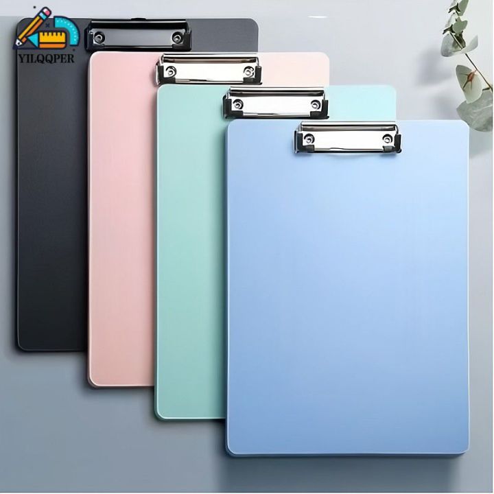 Plastic A4 Clipboard Frosted Texture File Paper Storage Board Student ...