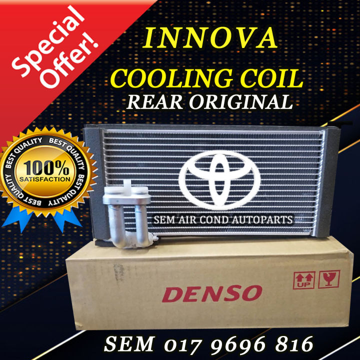 TOYOTA INNOVA 2005-2008 YEAR ORIGINAL DENSO REAR/ BELAKANG COOLING COIL ...
