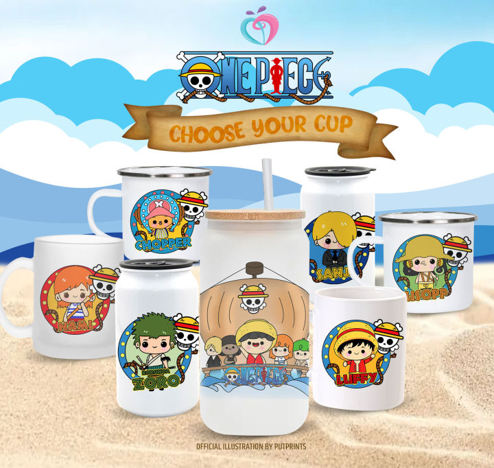 One Piece anime mug, One Piece anime souvenir, One Piece anime party ...
